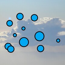 How many cloud droplets are there?